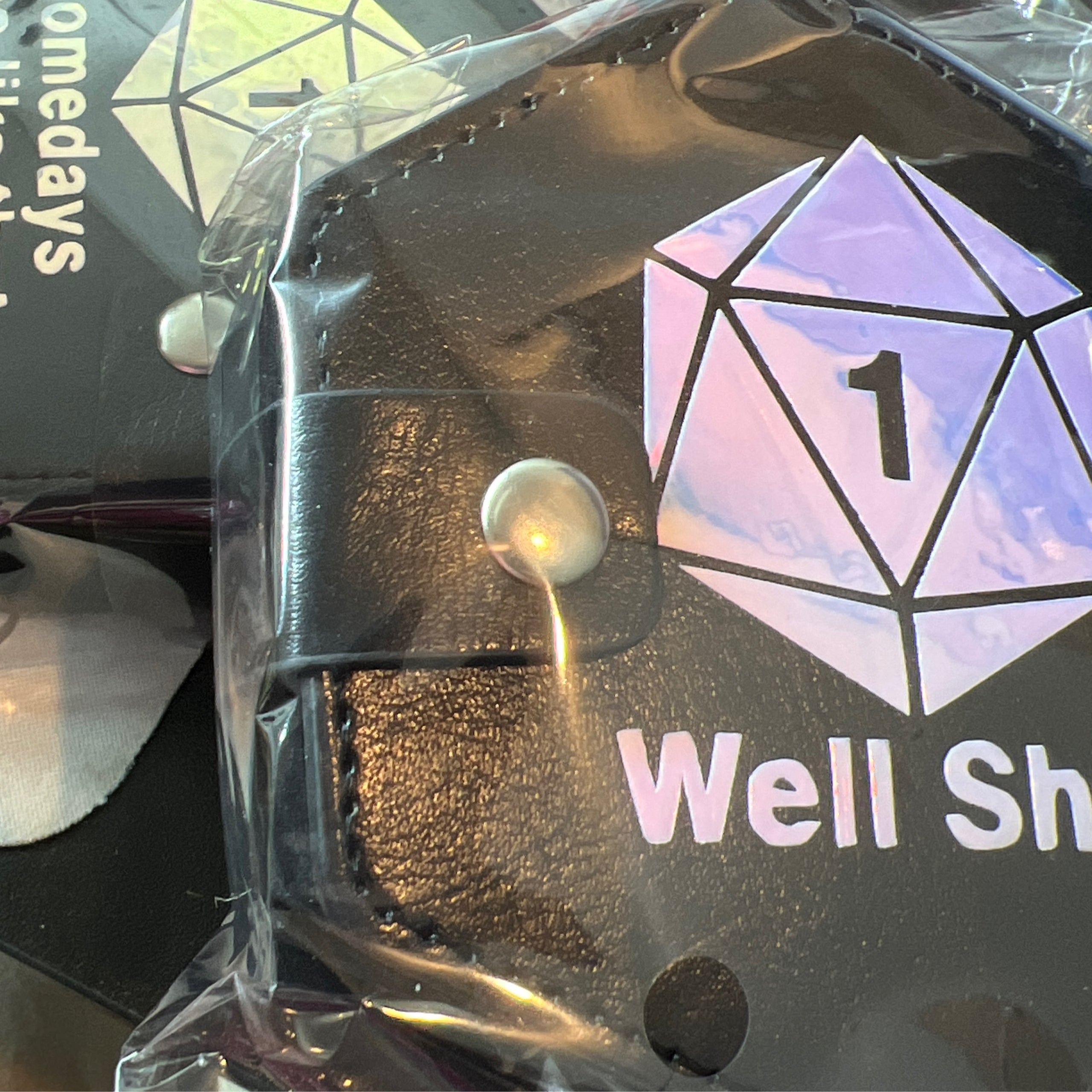 Critical Fail Dice Container Leather | Weekend Anime & Games Online Shop